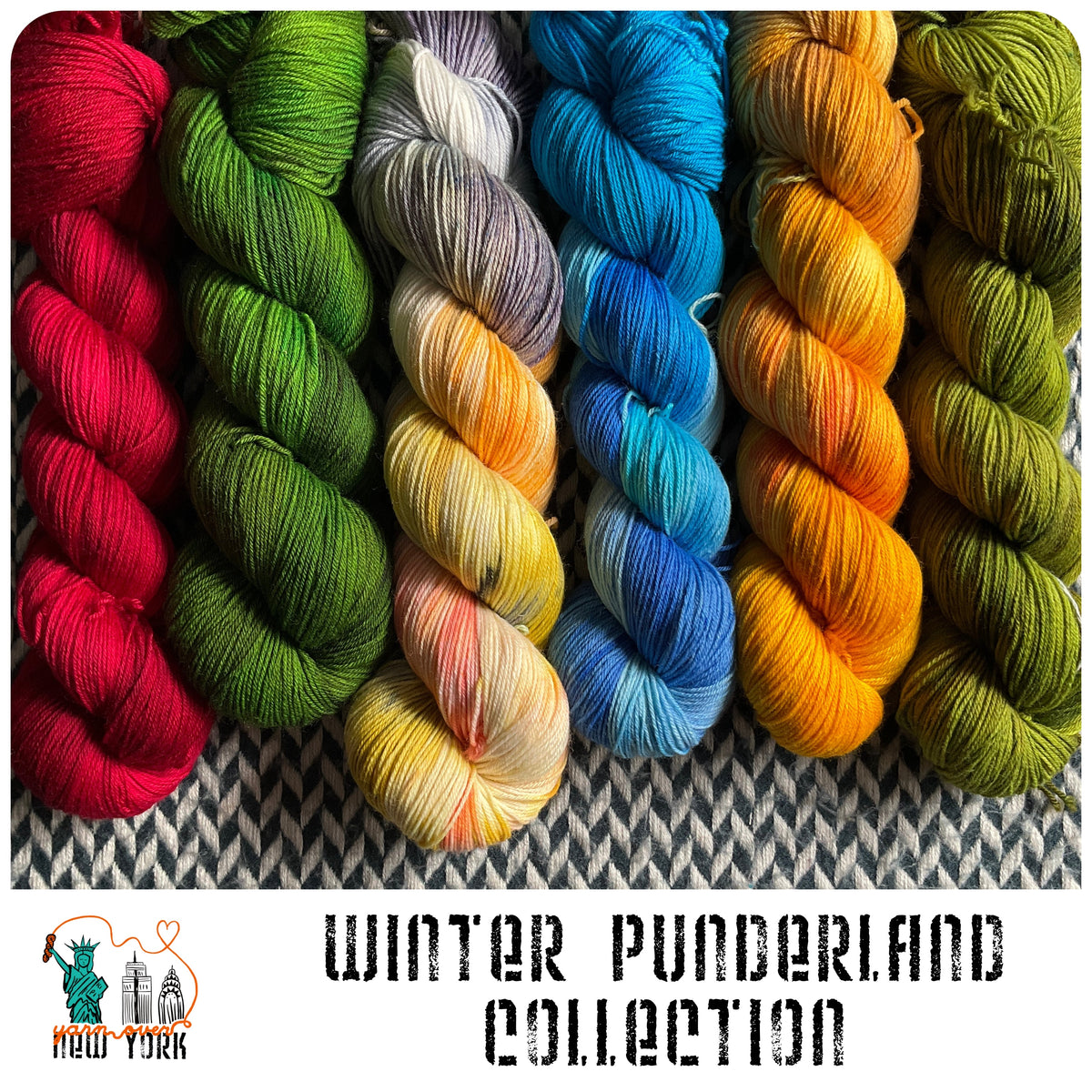 Winter Punderland and Winter Blues – Yarn Over New York