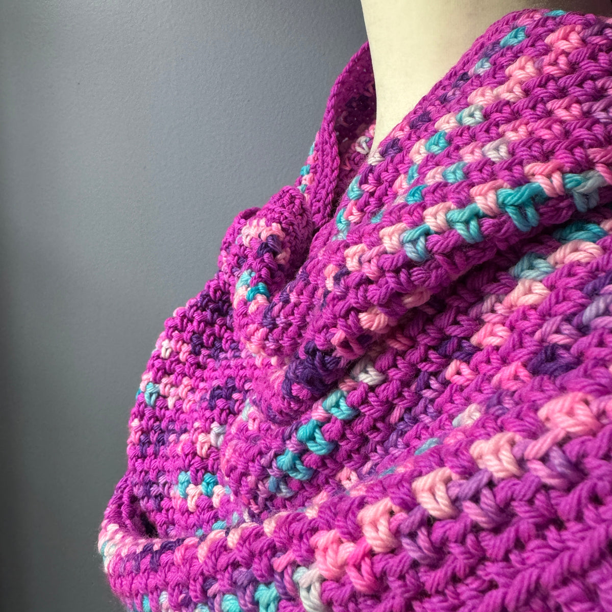 *Linen the Dream Cowl Crochet Pattern -- digital download (sock and DK ...
